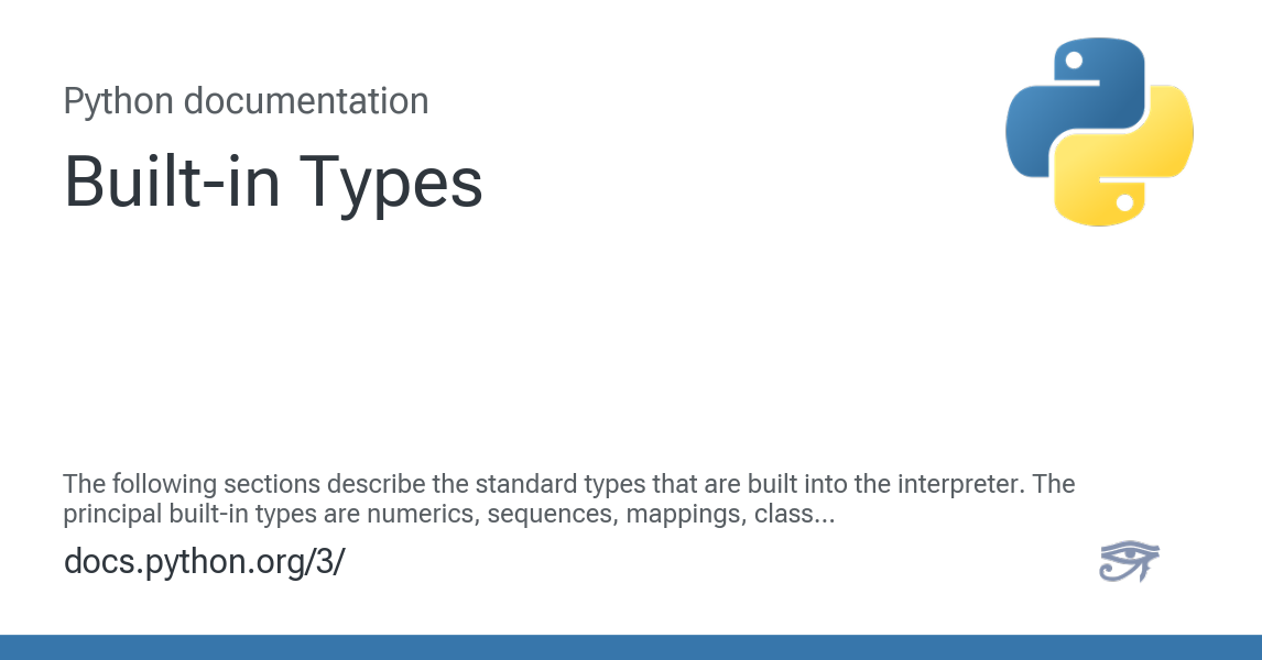 Built-in Types — Python 3.13.3 documentation